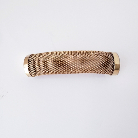 Vintage | Accessories | Vintage Gold Tone Mesh Hair Barrett Clip | Poshmark